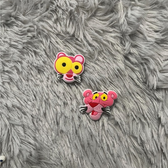 CROCS | Jewelry | Pink Panther Croc Charm Set | Poshmark
